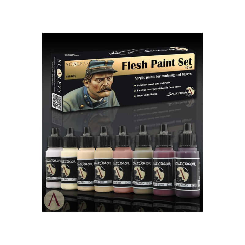 Scale75 Scalecolor Flesh Paint Set (8 bottles) – GameForge Singapore